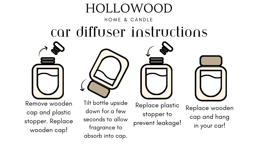 car diffusers – HOLLOWOOD CANDLES